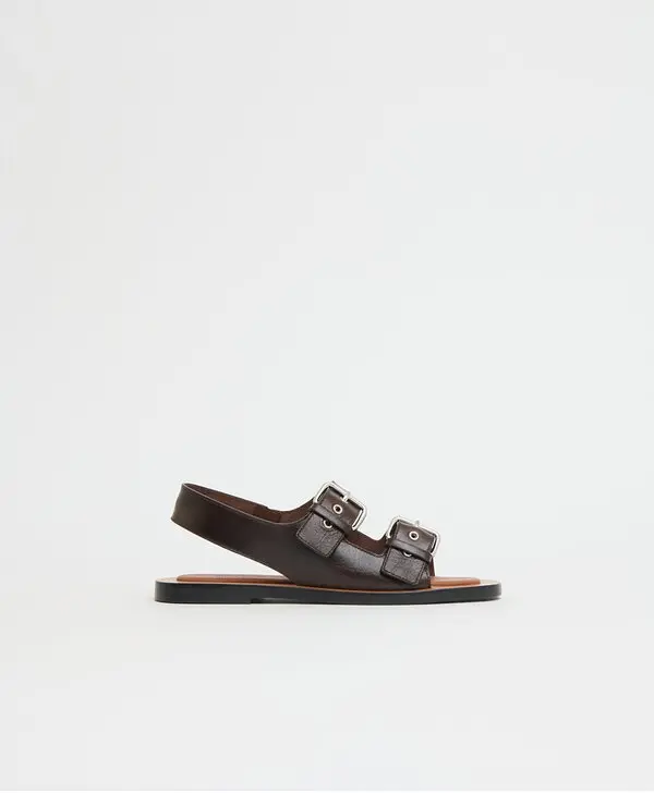 MANSUR GAVRIEL Cintura Sandal - Ebony