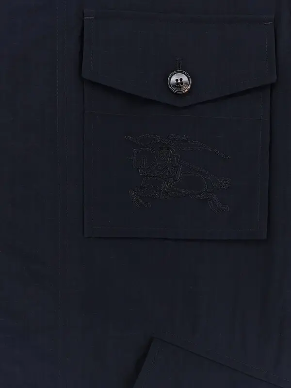 Burberry Bradmore Nylon Jacket - Blue