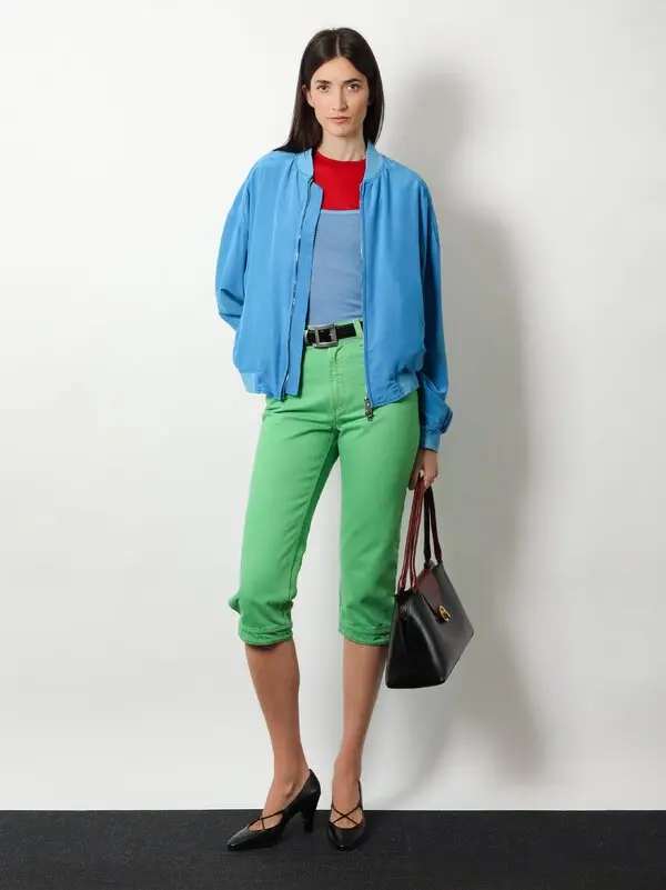 Versace Silk Jacket - Blue