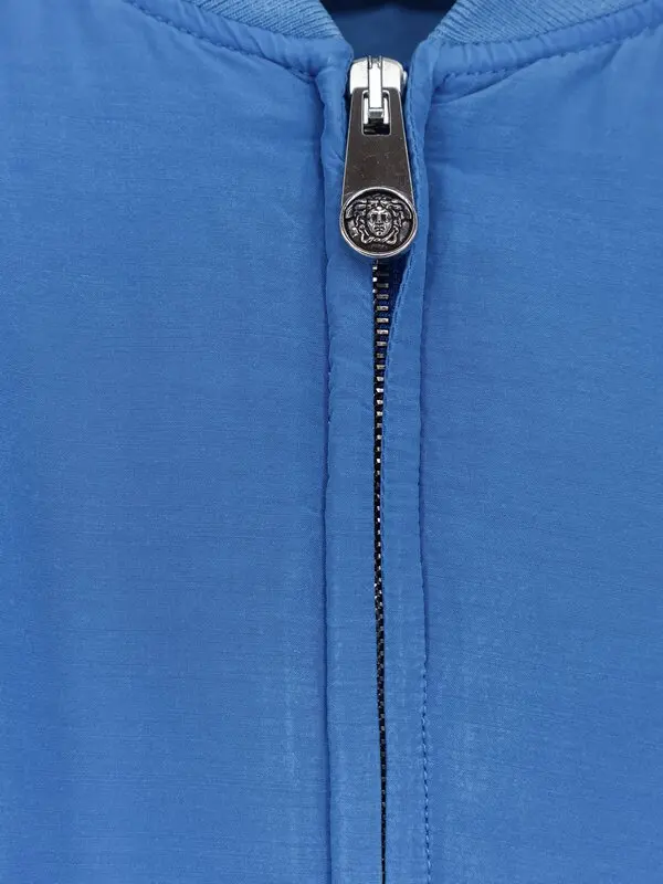 Versace Silk Jacket - Blue