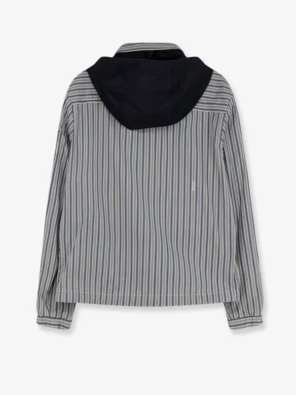 Moncler Havas Striped Cotton Jacket