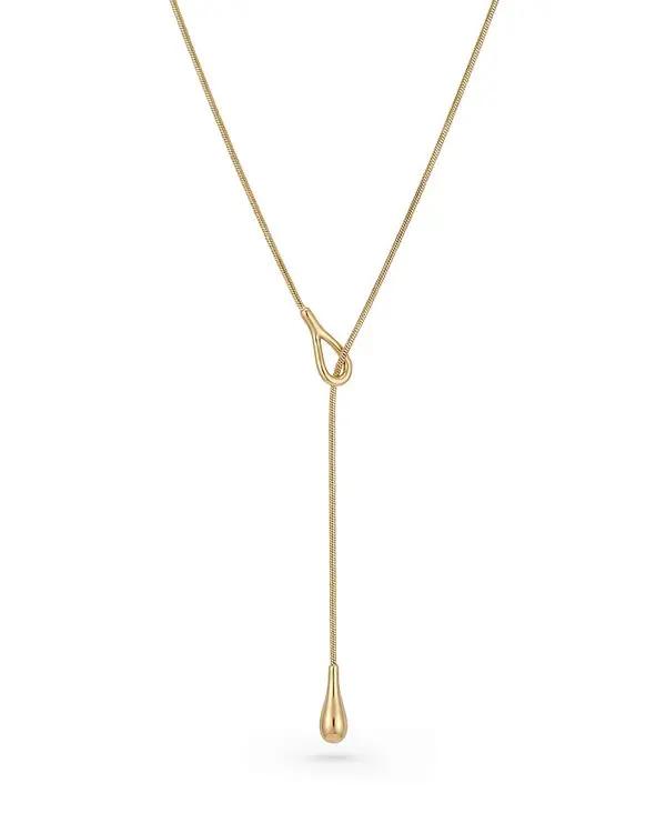Shashi Bolo Lariat Necklace, 30 - Gold
