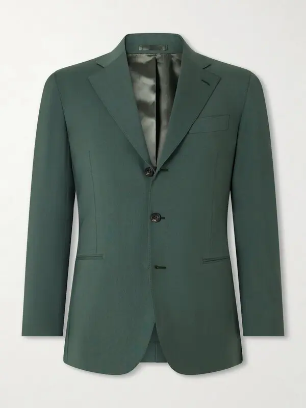 J. MUESER Weaverly Virgin Wool Suit Jacket