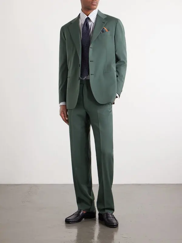 J. MUESER Weaverly Virgin Wool Suit Jacket