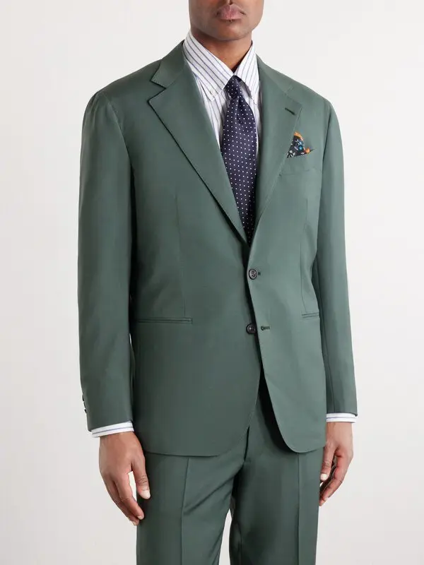 J. MUESER Weaverly Virgin Wool Suit Jacket