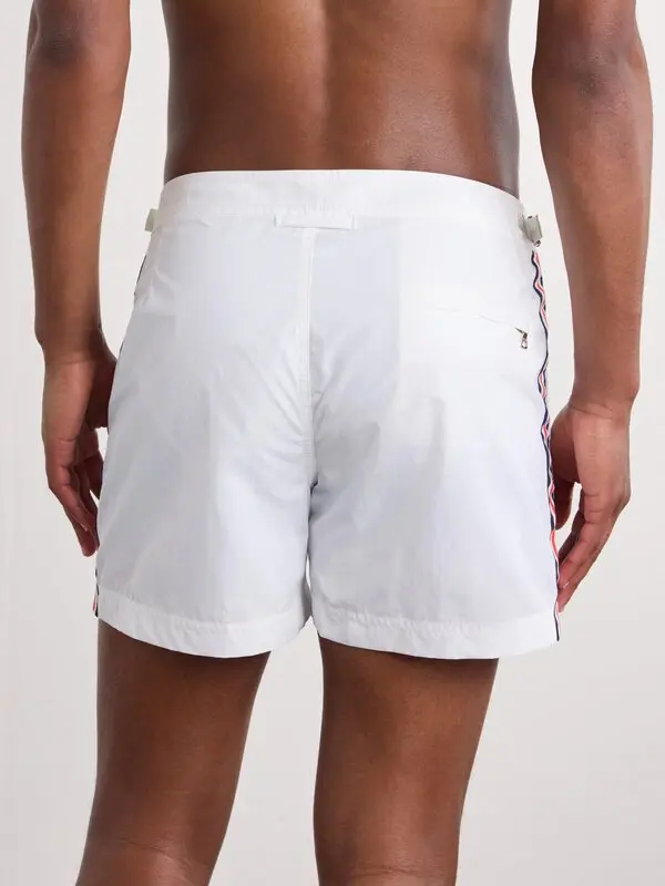 Orlebar Brown Setter Striped Swim Shorts - White