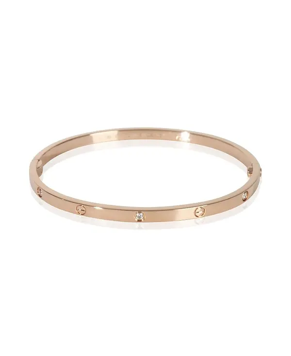 CARTIER Love 18k Rose Gold Bracelet