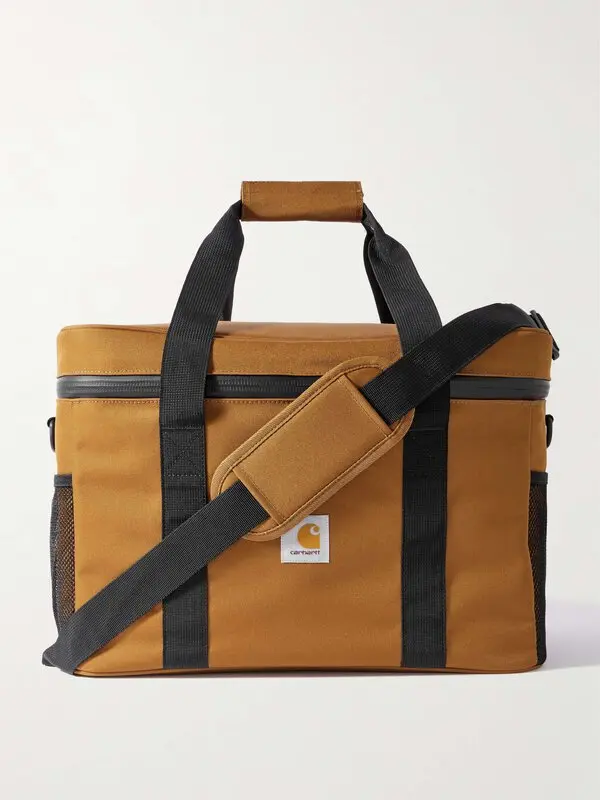 Carhartt Work In Progress Logo-appliquéd Cooler Bag - Brown