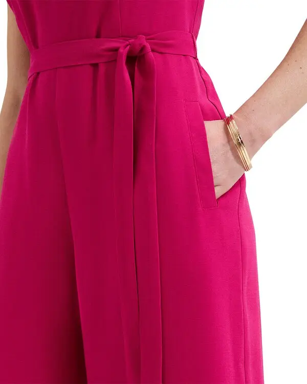 PHASE EIGHT Marta Wide Leg Jumpsuit - Fuchsia