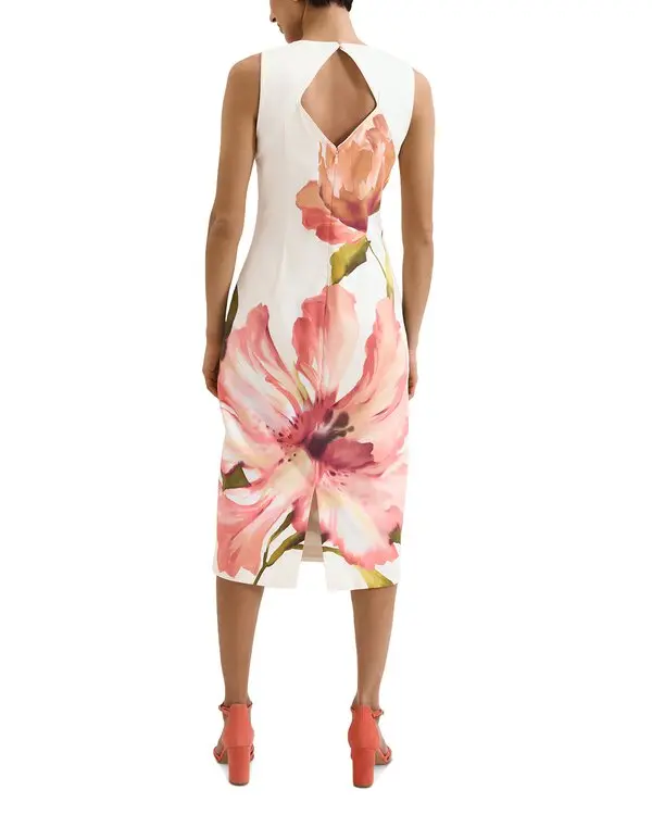 PHASE EIGHT Floral Print Midi Dress