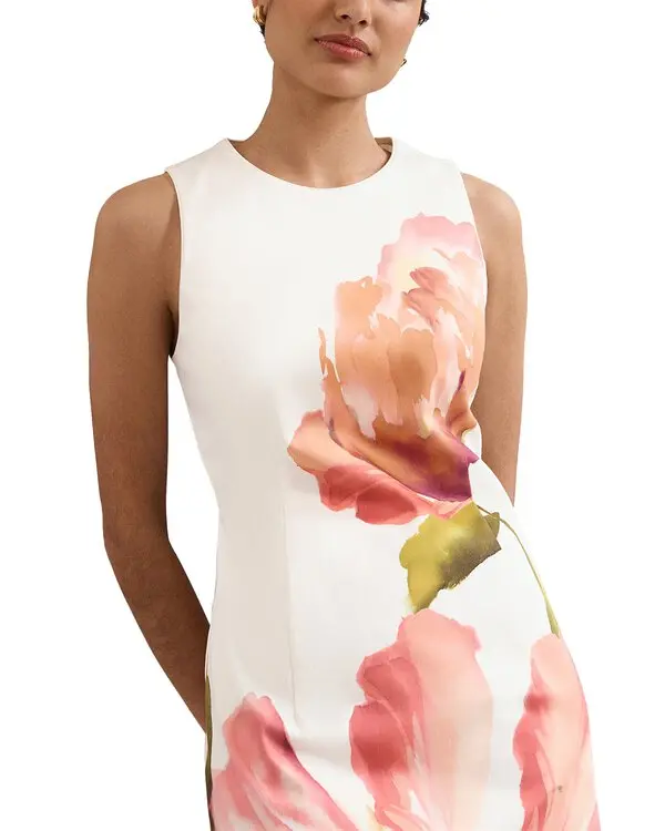 PHASE EIGHT Floral Print Midi Dress