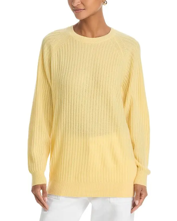 FRAME The Cashmere Sunbeam Sweater - Canary