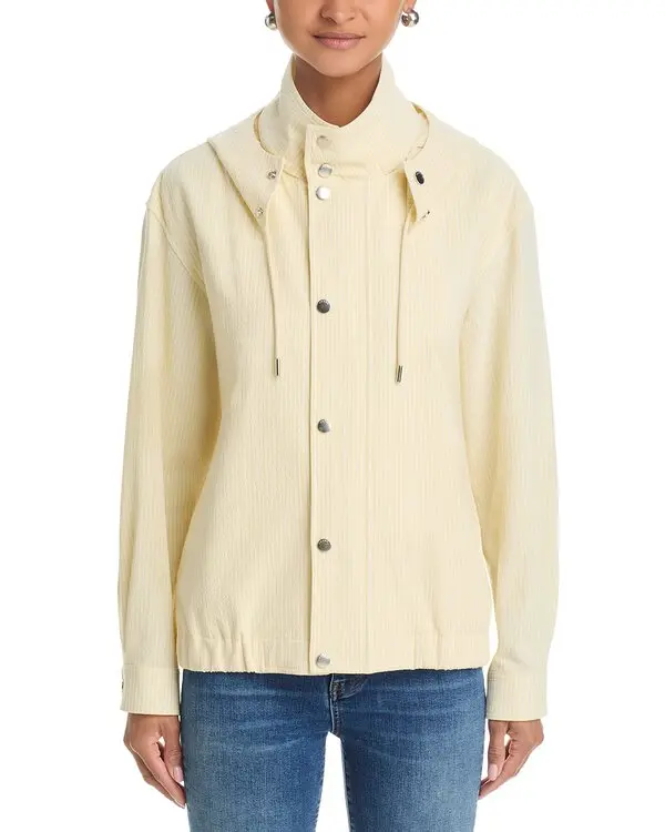 FRAME The Seersucker Track Jacket