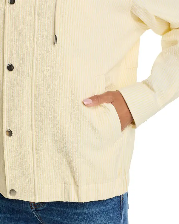 FRAME The Seersucker Track Jacket
