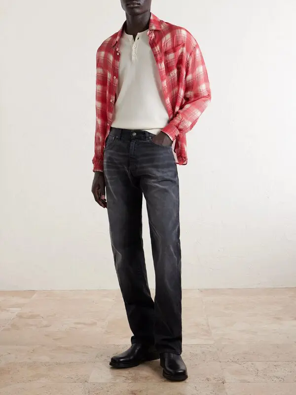 424 Straight-leg Cotton-canvas Trousers