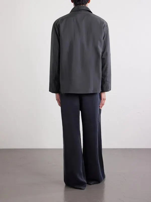 KAPTAIN SUNSHINE Silk-gabardine Blouson Jacket