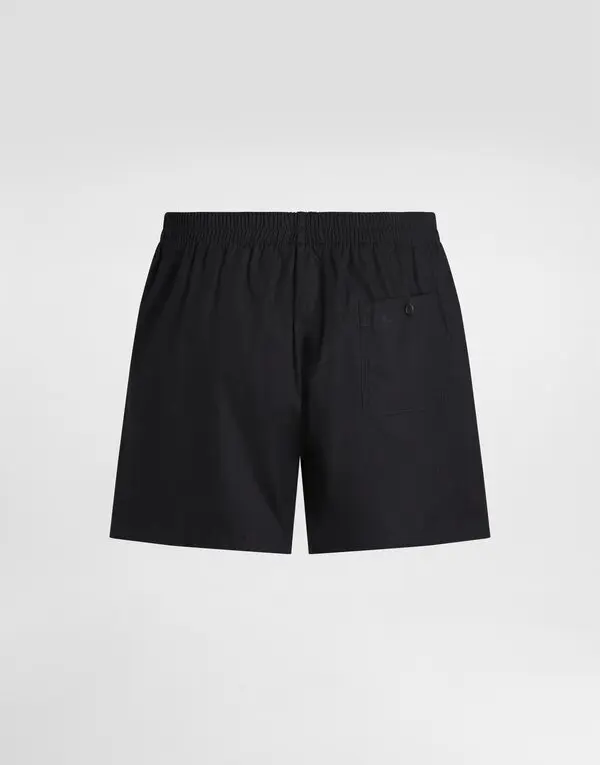 Dolce & Gabbana Logo-print Poplin Boxer Shorts