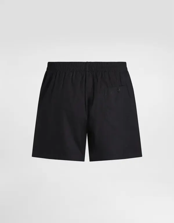 Dolce & Gabbana Logo-print Poplin Boxer Shorts