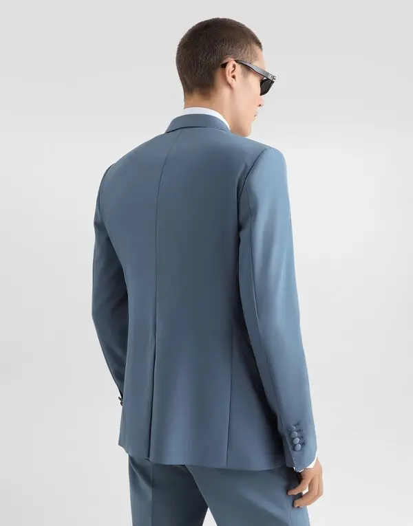 Dolce & Gabbana Double-breasted Wool Poplin Jacket