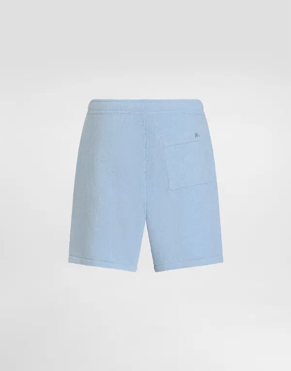 Dolce & Gabbana Smooth Knit Shorts - Azure