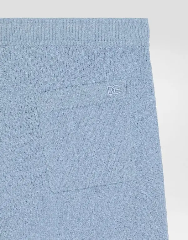 Dolce & Gabbana Smooth Knit Shorts - Azure