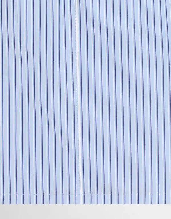 Dolce & Gabbana Striped Poplin Bermuda Shorts - Multicolor