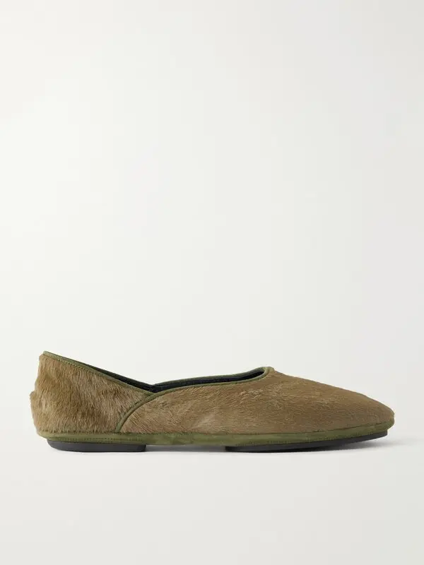 Anderson & Sheppard Calf Hair Slipper