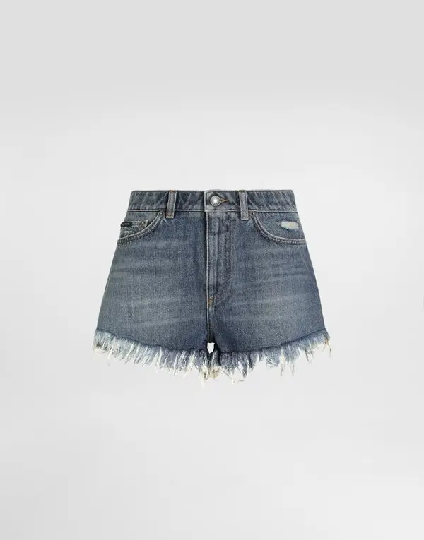 Dolce & Gabbana Denim Shorts - Multicolor