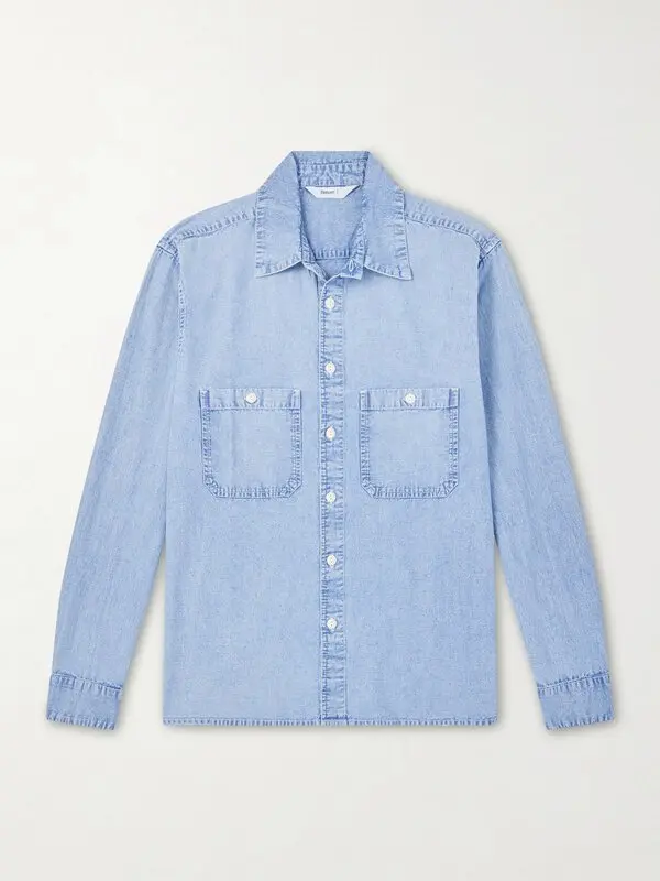 3sixteen Cotton-chambray Shirt