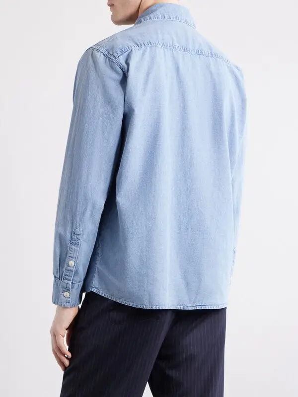 3sixteen Cotton-chambray Shirt