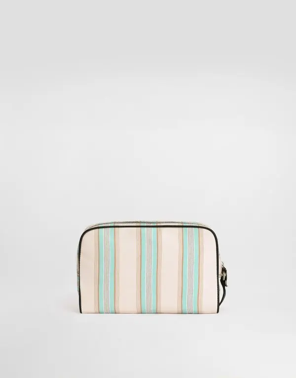 Dolce & Gabbana Striped Poplin Handbag - Multicolor