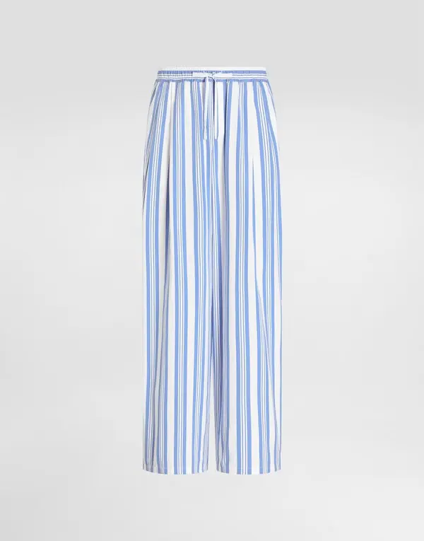 Dolce & Gabbana Striped Poplin Trousers