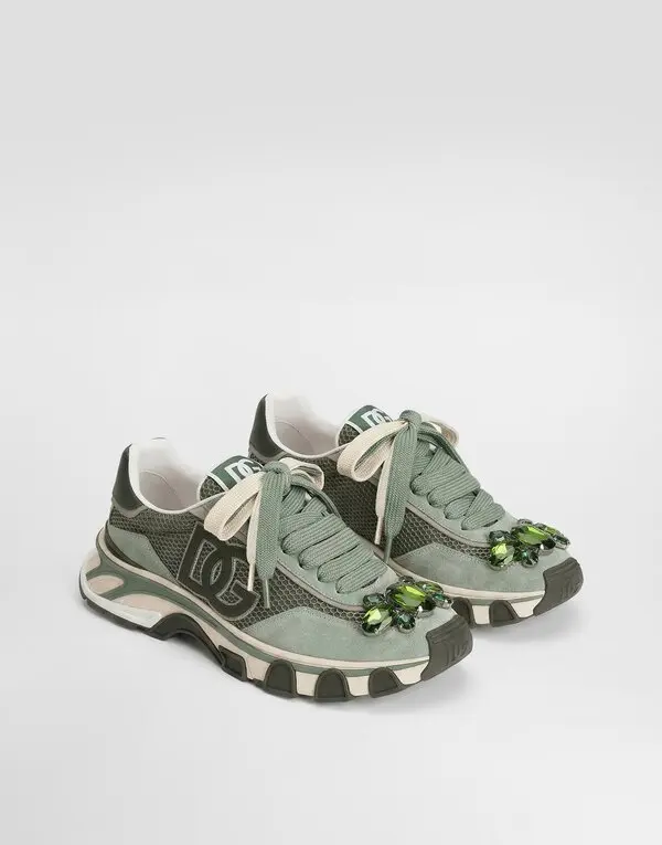 Dolce & Gabbana Dg Country Road Textile Sneakers - Multicolor