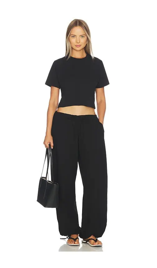 Sold Out NYC The Cropped Perfect Tee - Black