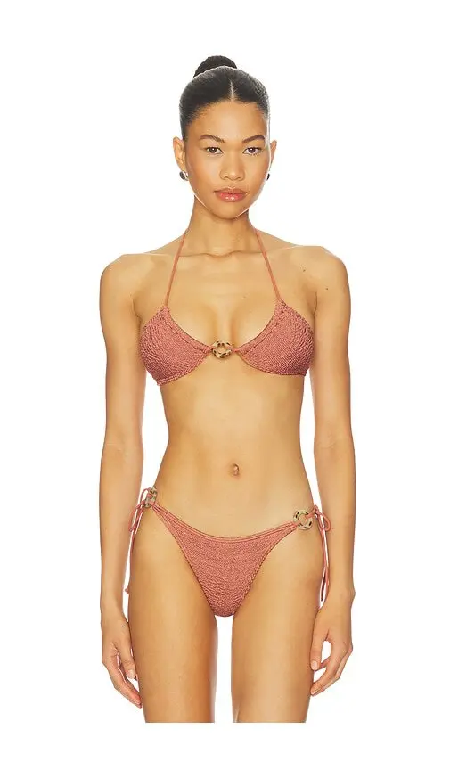 Bond Eye Ring Ingrid Triangle Bra - Fawn Shimmer
