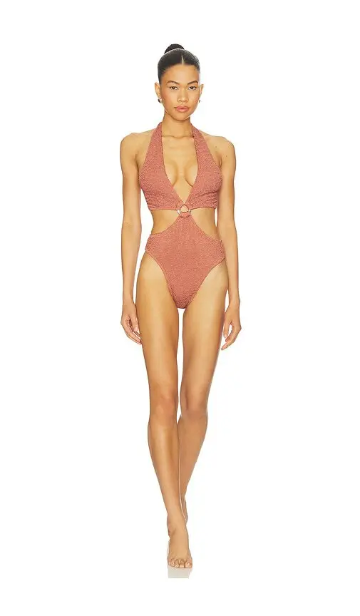 Bond Eye Celeste One-piece Swimsuit - Fawn Shimmer
