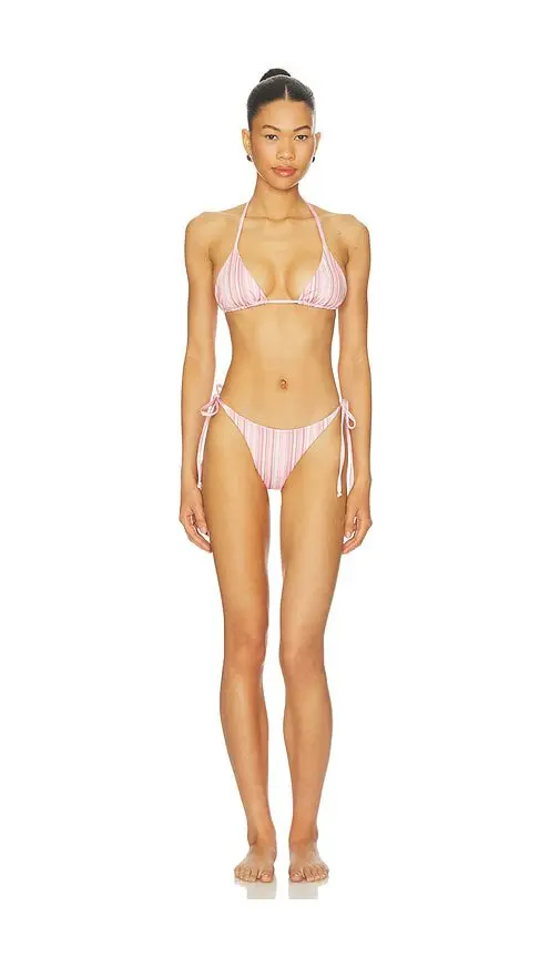 BELLA VENICE The Belle Bikini - Pink Stripe