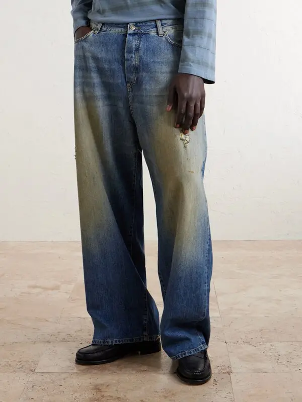 424 Big Daddy Wide-leg Jeans - Blue