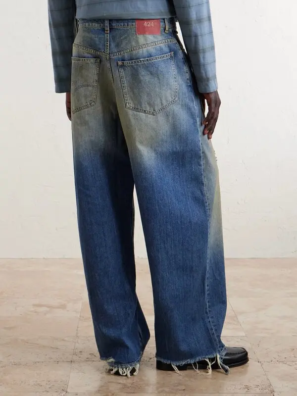 424 Big Daddy Wide-leg Jeans - Blue
