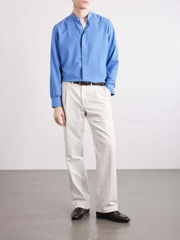 Anderson & Sheppard Silk Shirt