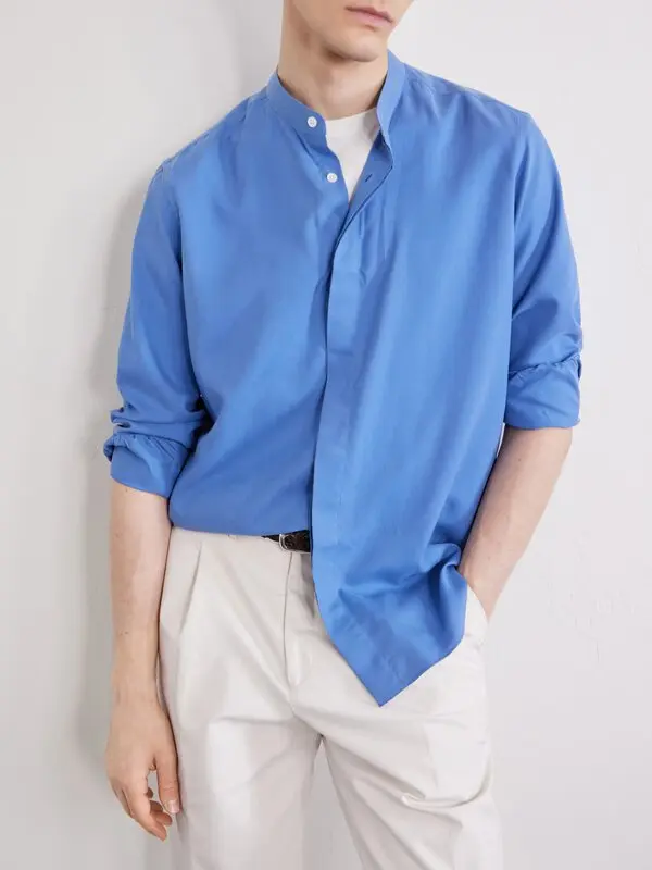 Anderson & Sheppard Silk Shirt