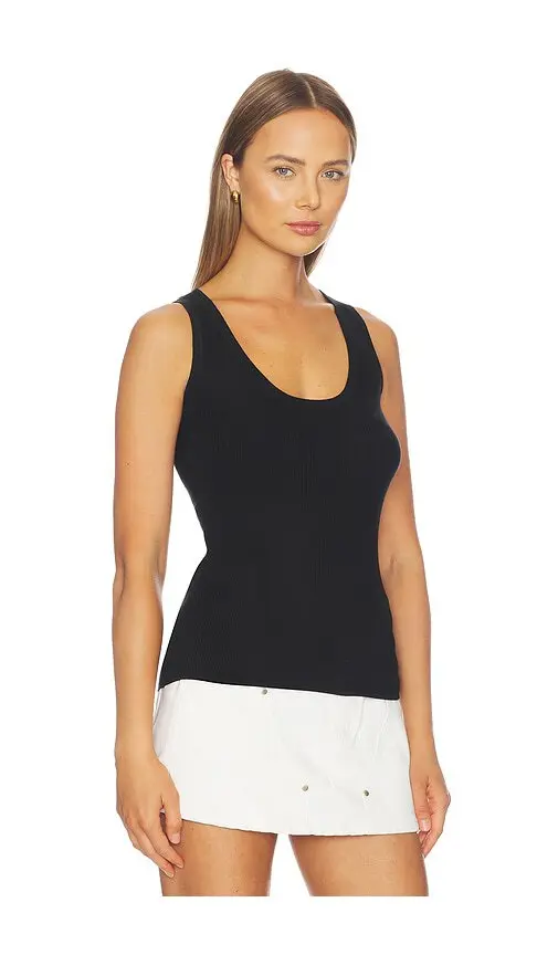 Renggli Ribbed Scoop Neck Tank