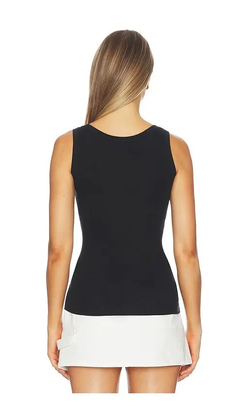 Renggli Ribbed Scoop Neck Tank