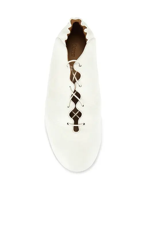 ODISSI Milly Scallop Flat