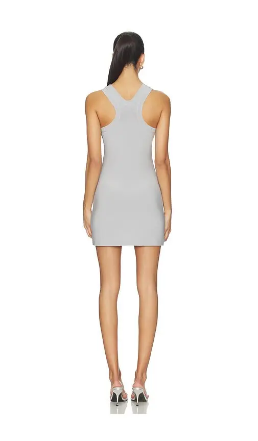 Norma Kamali X Lifestyle Racer Tee Mini Dress