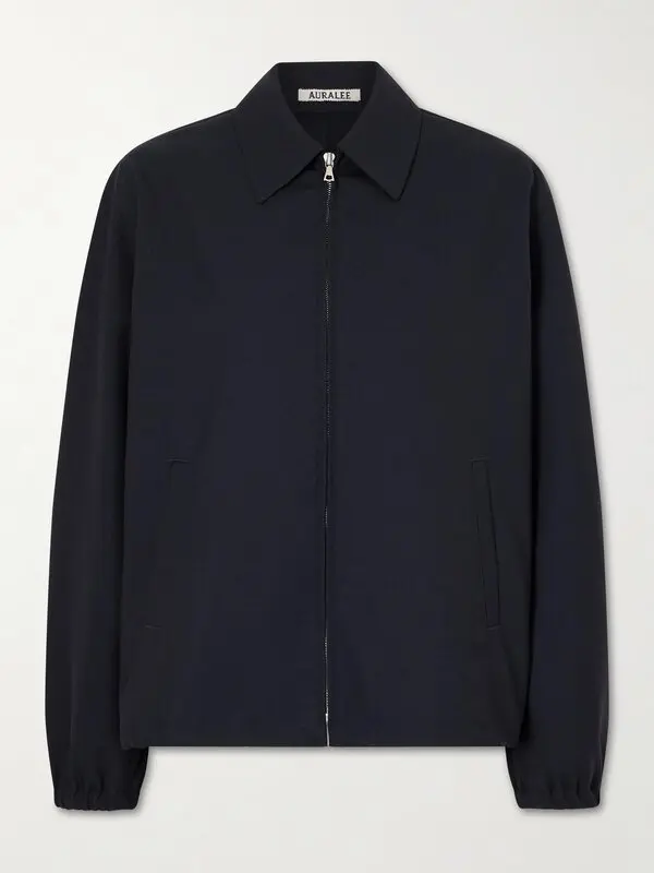 Auralee Wool And Mohair-blend Jacket