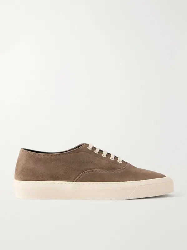 MORJAS Deck Suede Sneakers - Brown