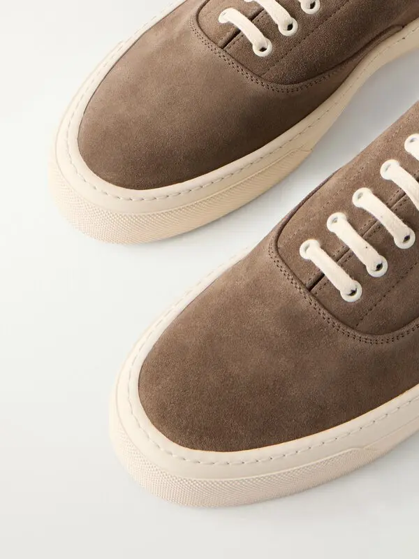 MORJAS Deck Suede Sneakers - Brown