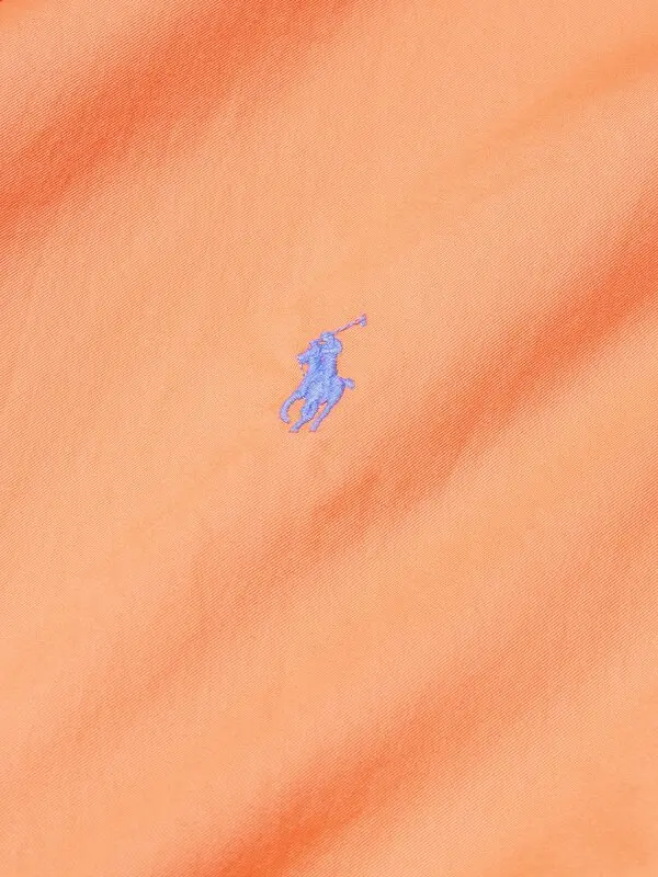 Polo Ralph Lauren Logo-embroidered Cotton Shirt - Orange