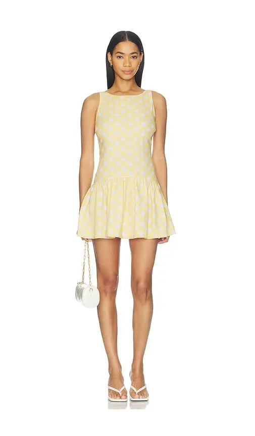 Peixoto Addison Mini Dress - Honeycomb Polka Dots